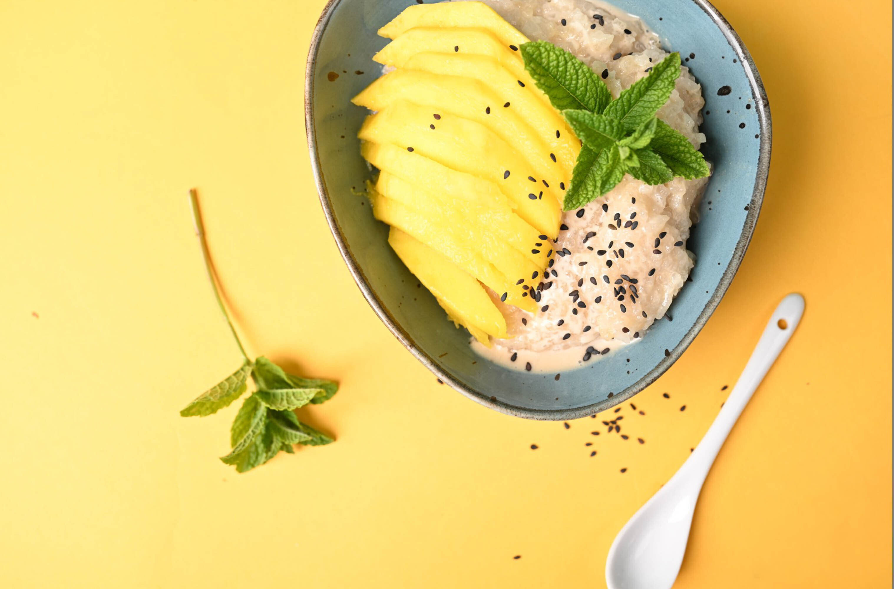 Einfaches Mango Sticky Rice Rezept – Süßer Klebreis aus Thailand ohne ...