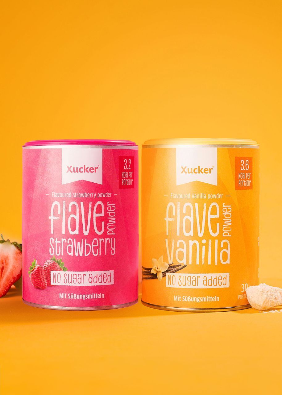 Flave Powder Vanilla: Geschmackspulver mit Vanillearoma